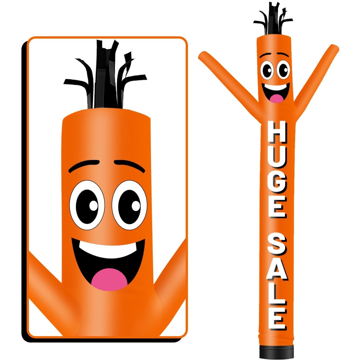 6 10 15 20FT Tall Huge Sale Waving Inflatable Tube Man(Blower Not ...