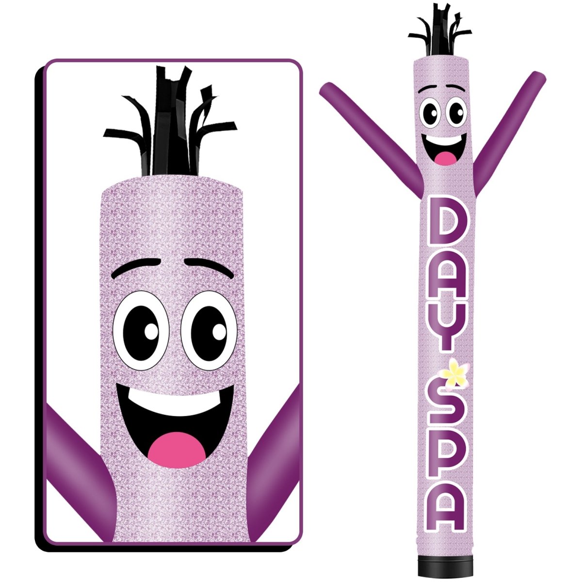 6 10 15 20FT Tall Day Spa Waving Inflatable Tube Man-goodeny| goodeny